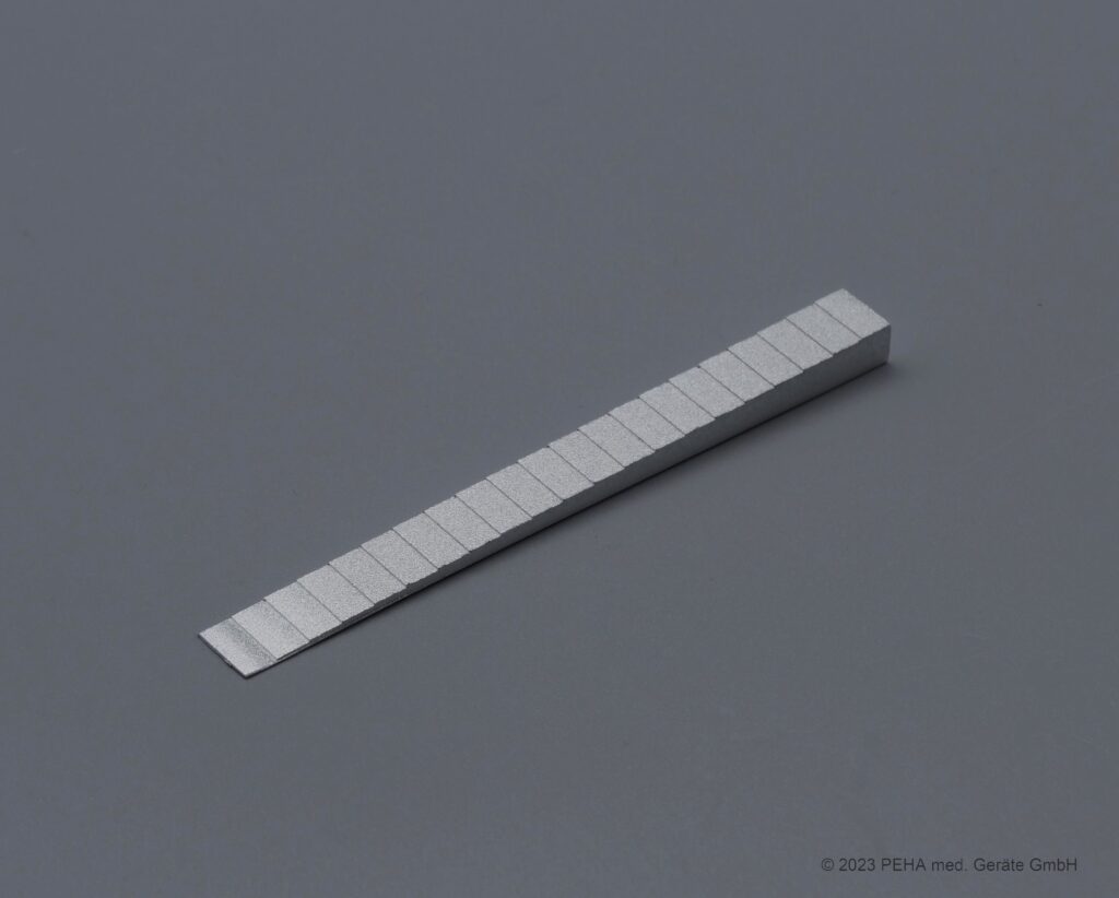 Aluminum step wedge – Pehamed