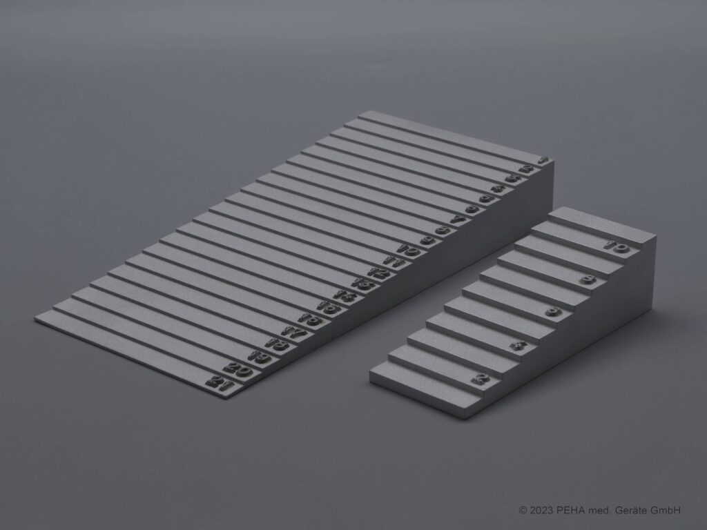 Aluminum step wedge – Pehamed